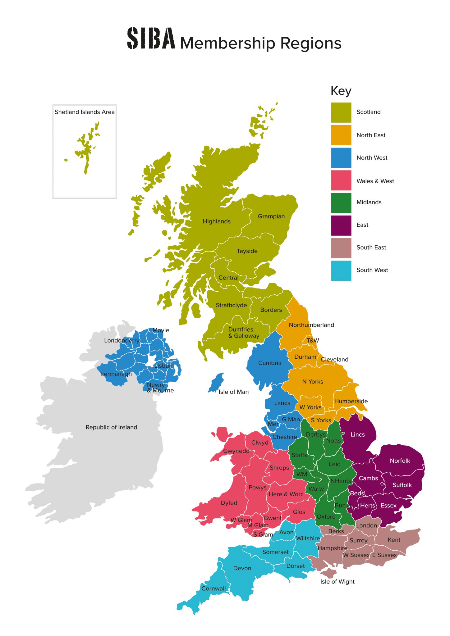 Regions - SIBA - The Voice Of British Brewing
